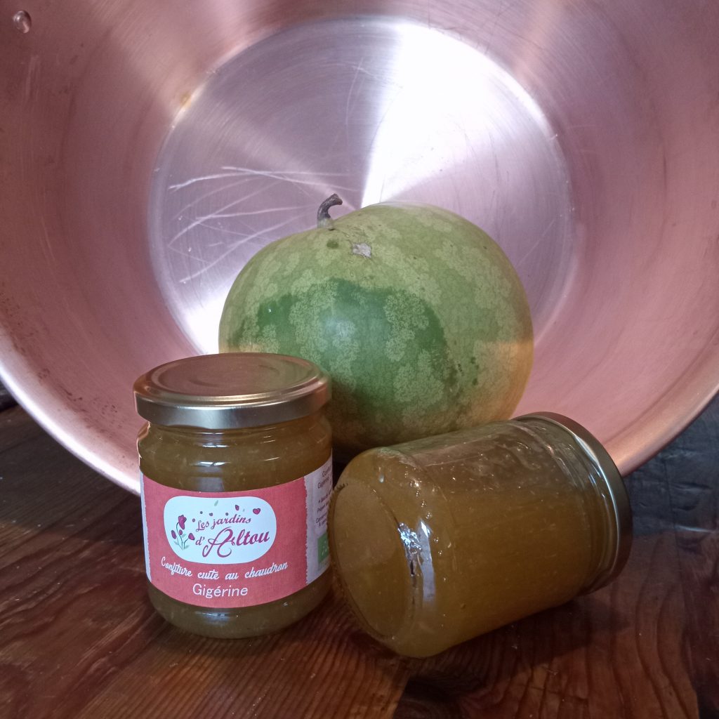 Confiture de gigerine et clémentine - Les Jardins d'Altou